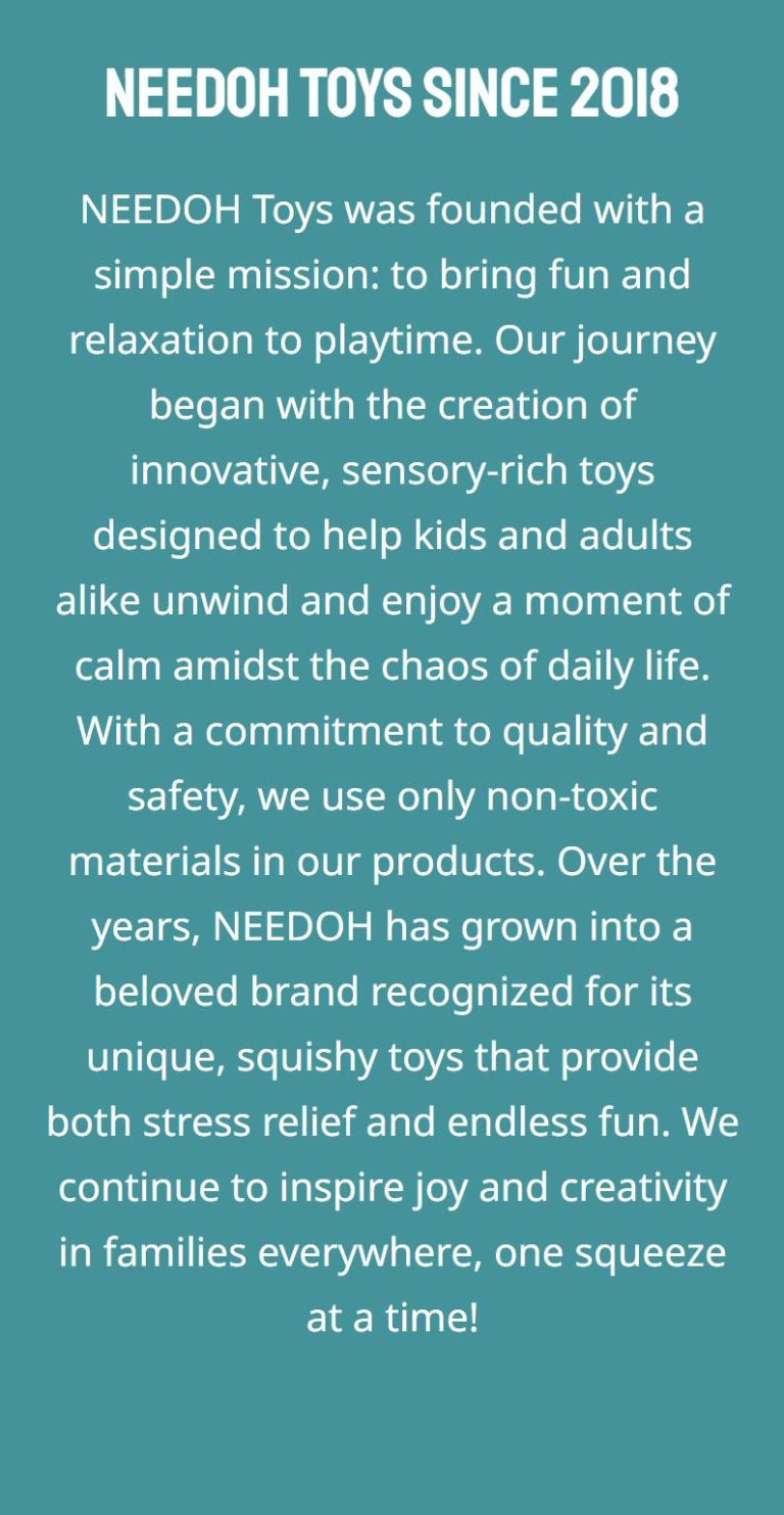 The NEEDOH Toys | Official Sensory Toys Website